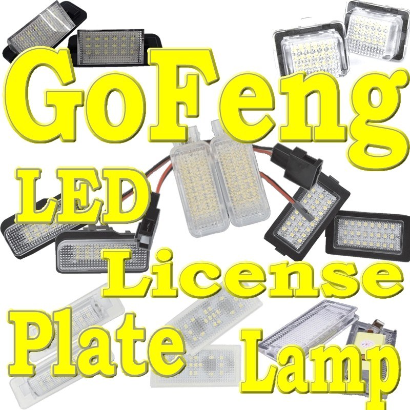 AUDI A2, A3/S3, A4/S4/RS4, A5/S5 LED number license plate lamp bulb